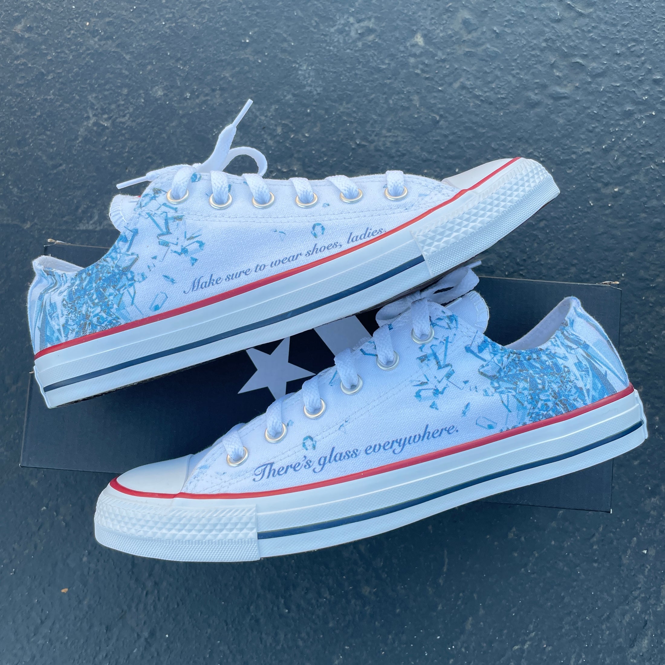 Breaking the Glass Ceiling - Sneaker Low Tops - Custom Converse Shoes ...
